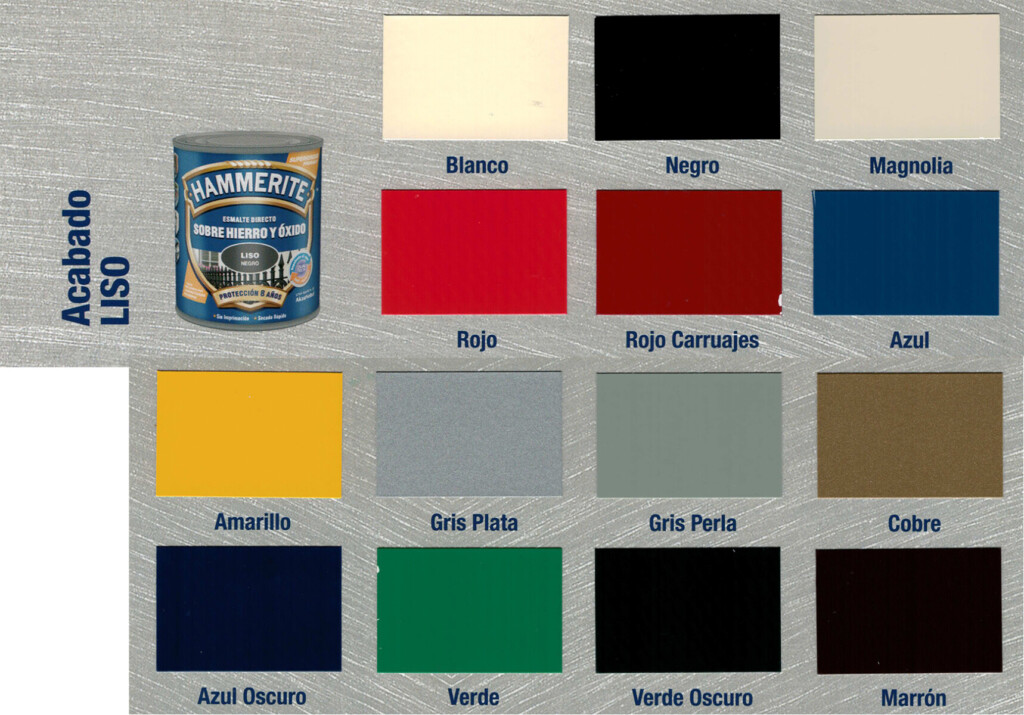 Esmalte Hammerite Liso - Pinturas MundoDeco Mijas Costa y Arroyo de la Miel